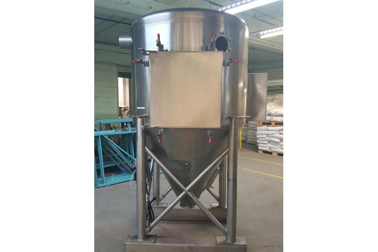 SEMCO Transfer Tank Dense Phase Transporter with Pneumatic Conveyor ...