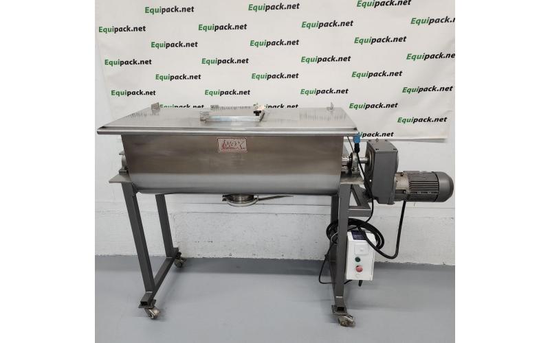 Horizontal Ribbon Mixer 52 Gal INOX. # 49876 | Equipack