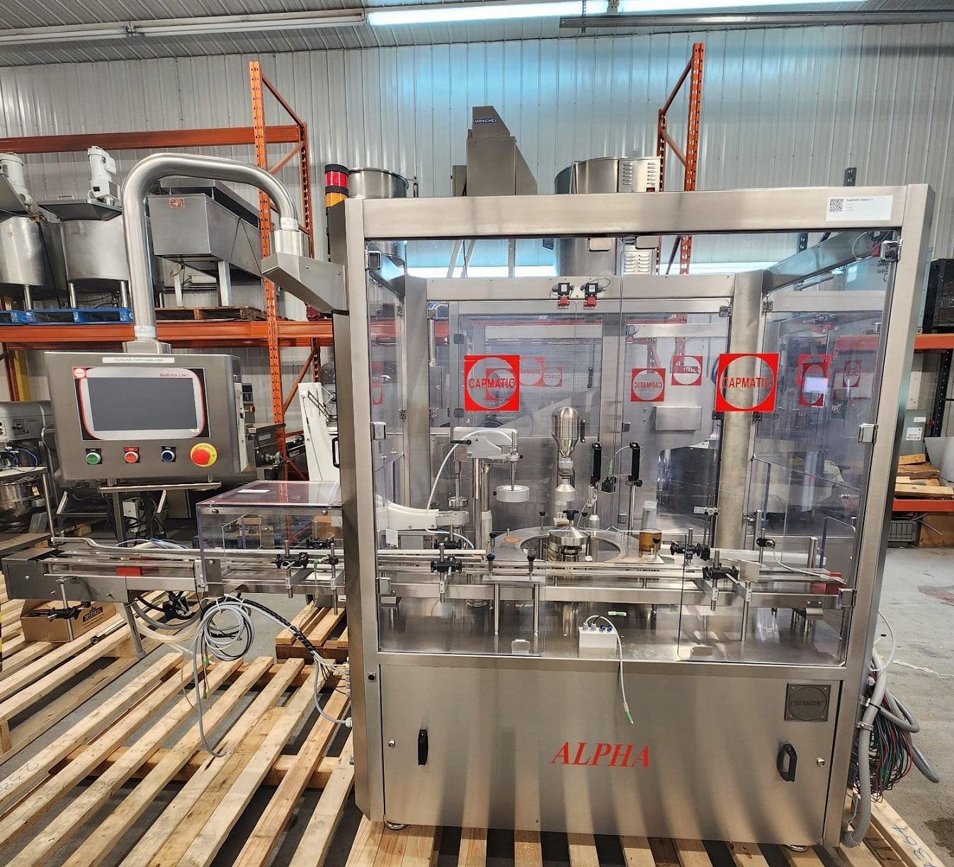 Capmatic Capper Model ALPHA CL # 2516 | Equipack