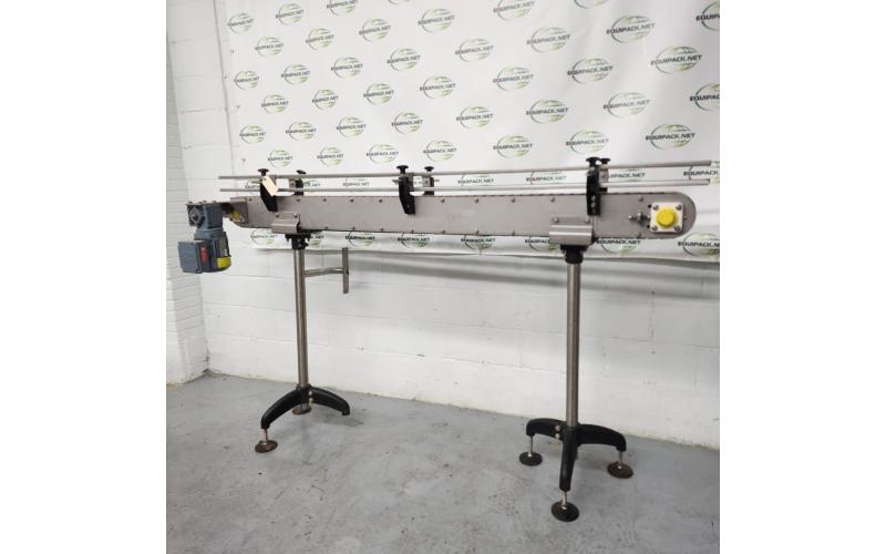 Conveyor Stainless steel on legs # 1098 | Equipack
