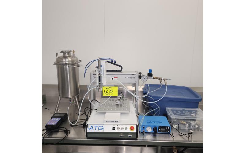 ATG Pharma RoboCAP RL-300 Series filling system # 2621 | Equipack